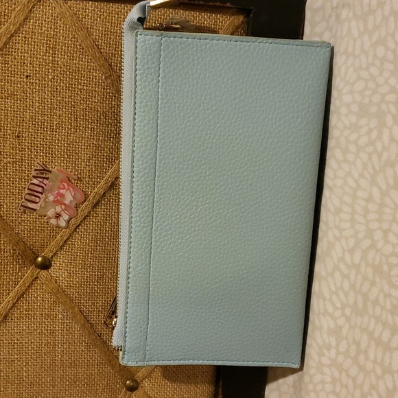 Bags | Powder Blue 3way Adjustable Purse Clutch Crossbody Shoulder ...